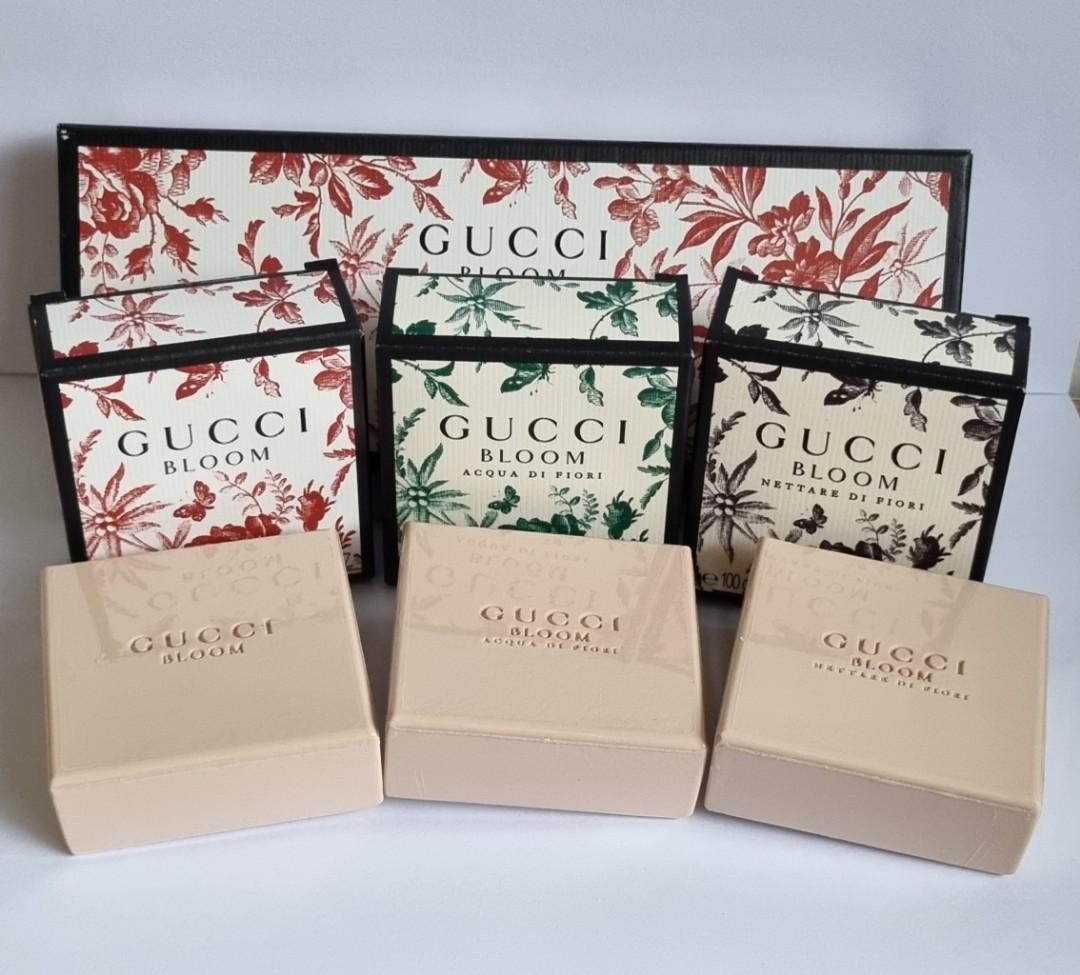 Gucci Bloom Perumed Soap Set, Beauty & Personal Care, Fragrance ...