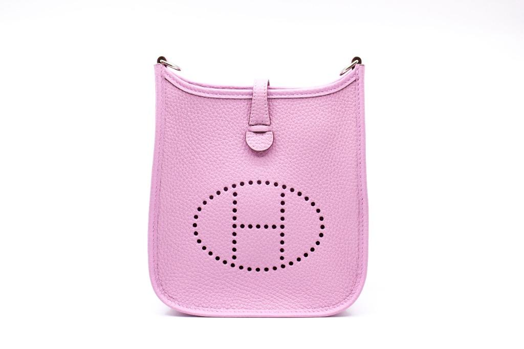 HERMES H069426 MINI EVELYNE TAURILLON CLEMENCE TPM SHOULDER BAGS PHW, MVE SYLVESTRE / CKDA, 名牌 ...