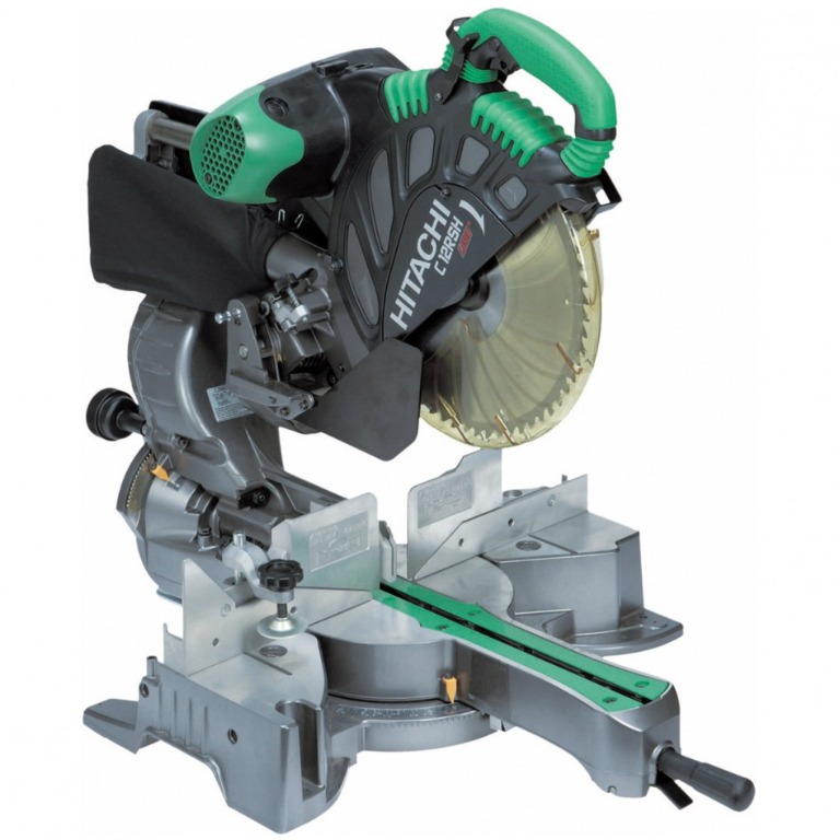 Hitachi Slide Compound Miter Saw, Commercial & Industrial, Industrial ...