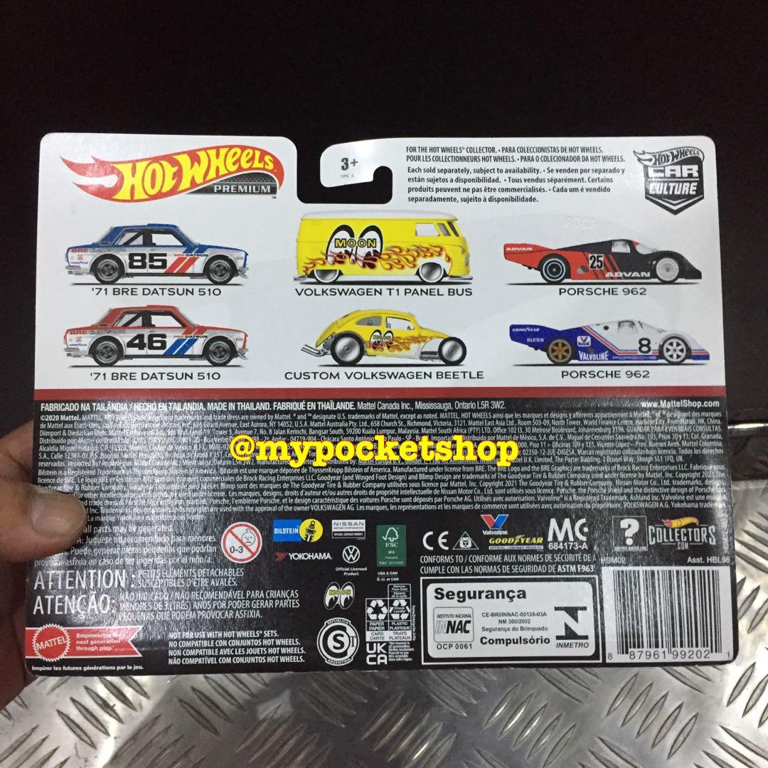 Hot Wheels PORSCHE 962 - Advan & Valvoline / 2021 Hotwheels Premium Car ...