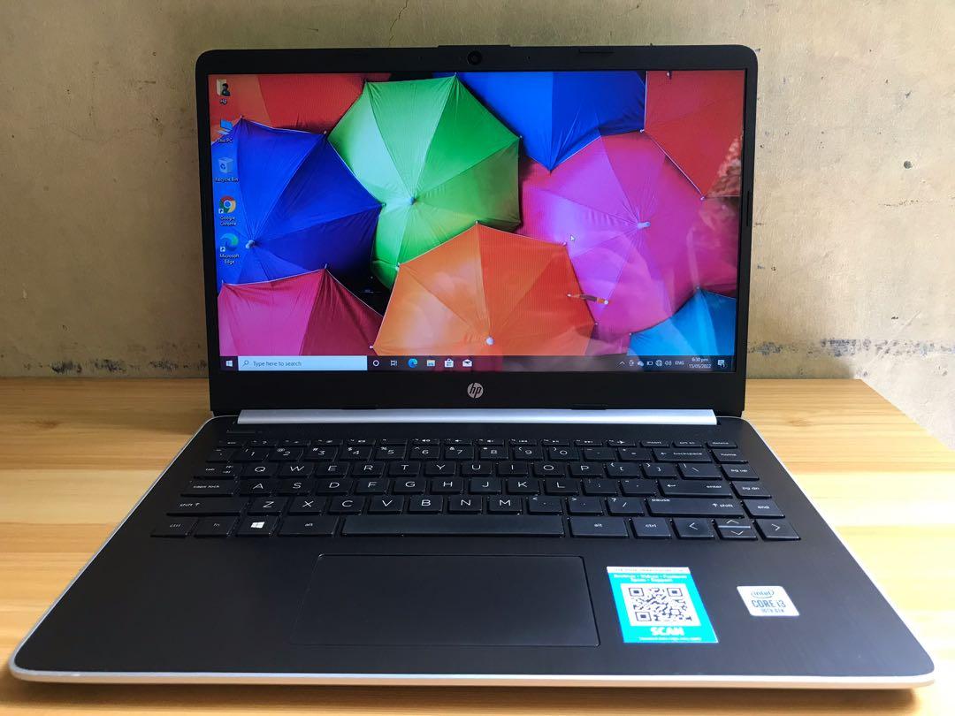 hp laptop core i3-10th gen/ 8gb ram+256gb ssd / full hd display/with ...