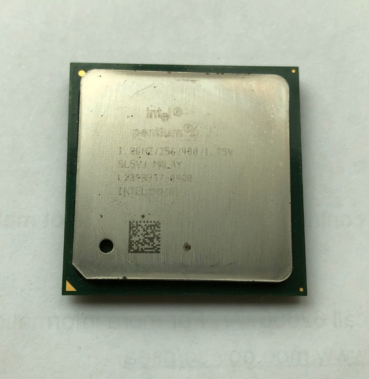 Intel Pentium 4 Socket 478 CPU 1.8GHZ/256/400/1.75V, Computers & Tech ...
