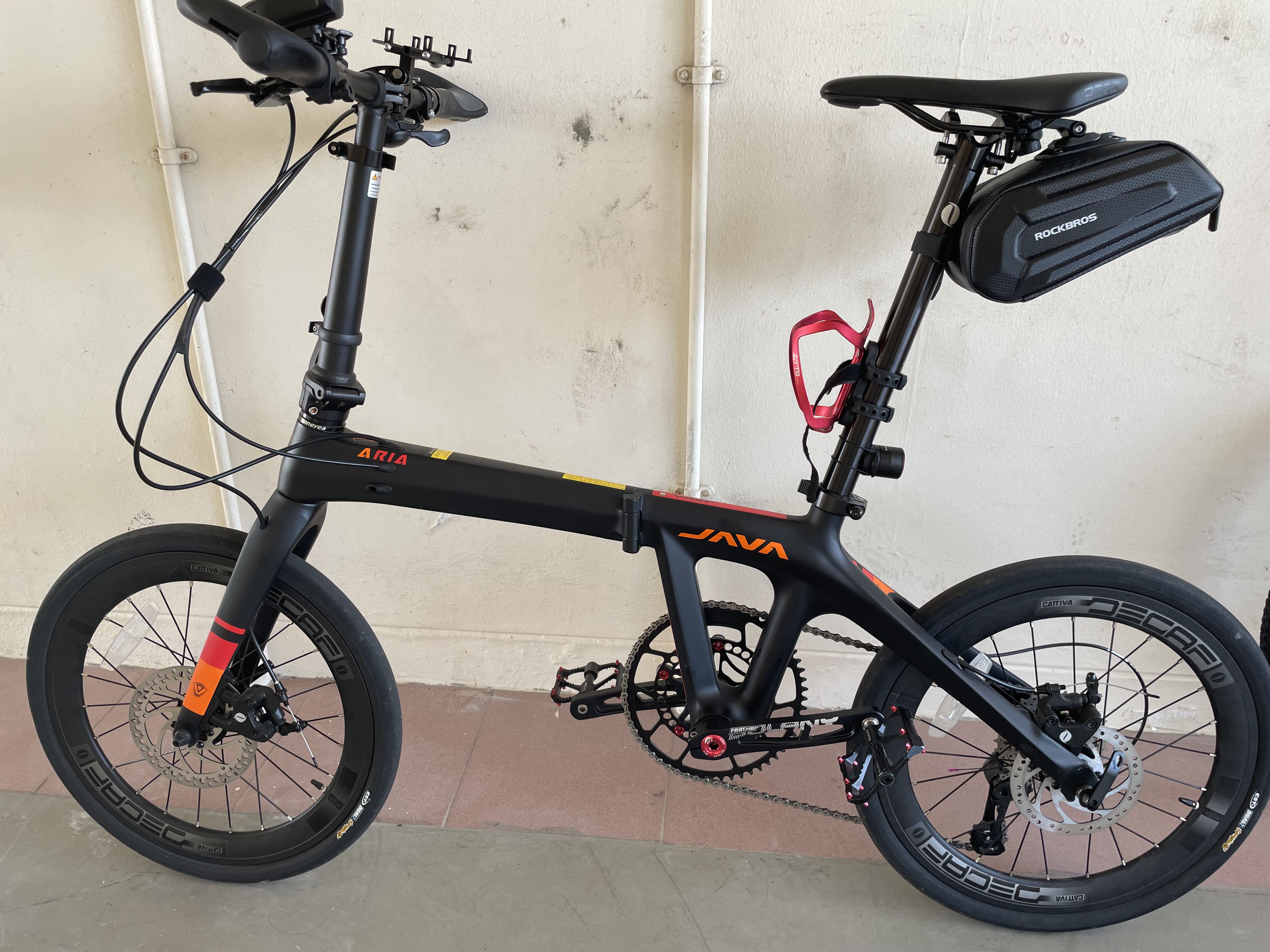 Java aria carbon (Upgraded), Sports Equipment, Bicycles & Parts, Bicycles on Carousell