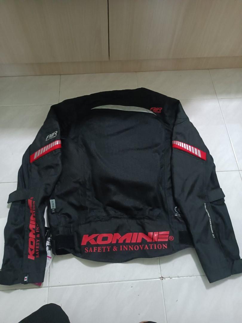 KOMINE JK-127 half mesh jacket, Motorcycles, Motorcycle Apparel on Carousell