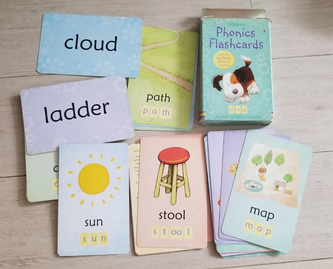 Lego & Marvel phonics / sight words / Usborne flash card, 興趣及遊戲, 書本 ...