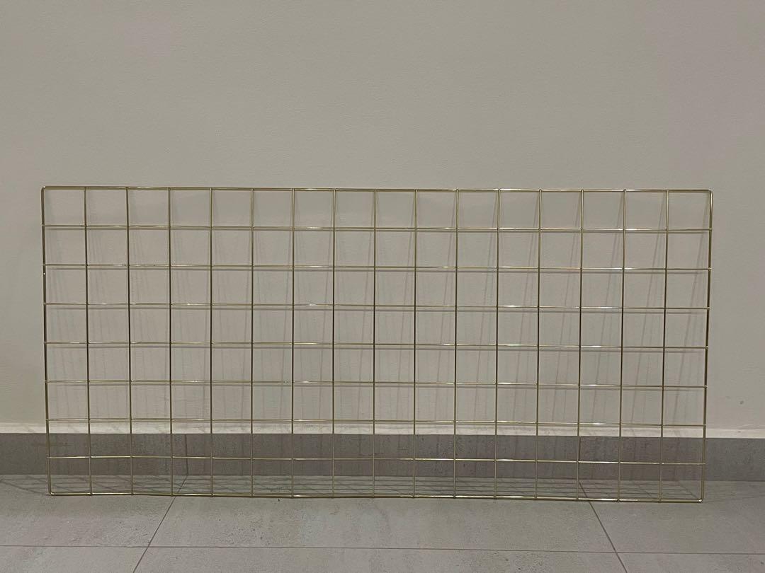 Light Gold frame/wire mesh for wall decor, Furniture & Home Living ...