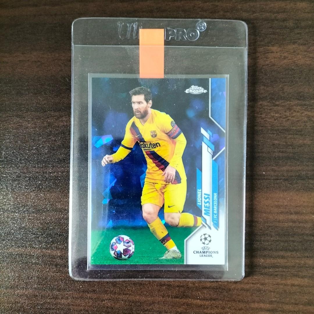 LIONEL MESSI IMAGE VARIATION SHORT PRINT RARE! SAPPHIRE CRACKED ICE ...