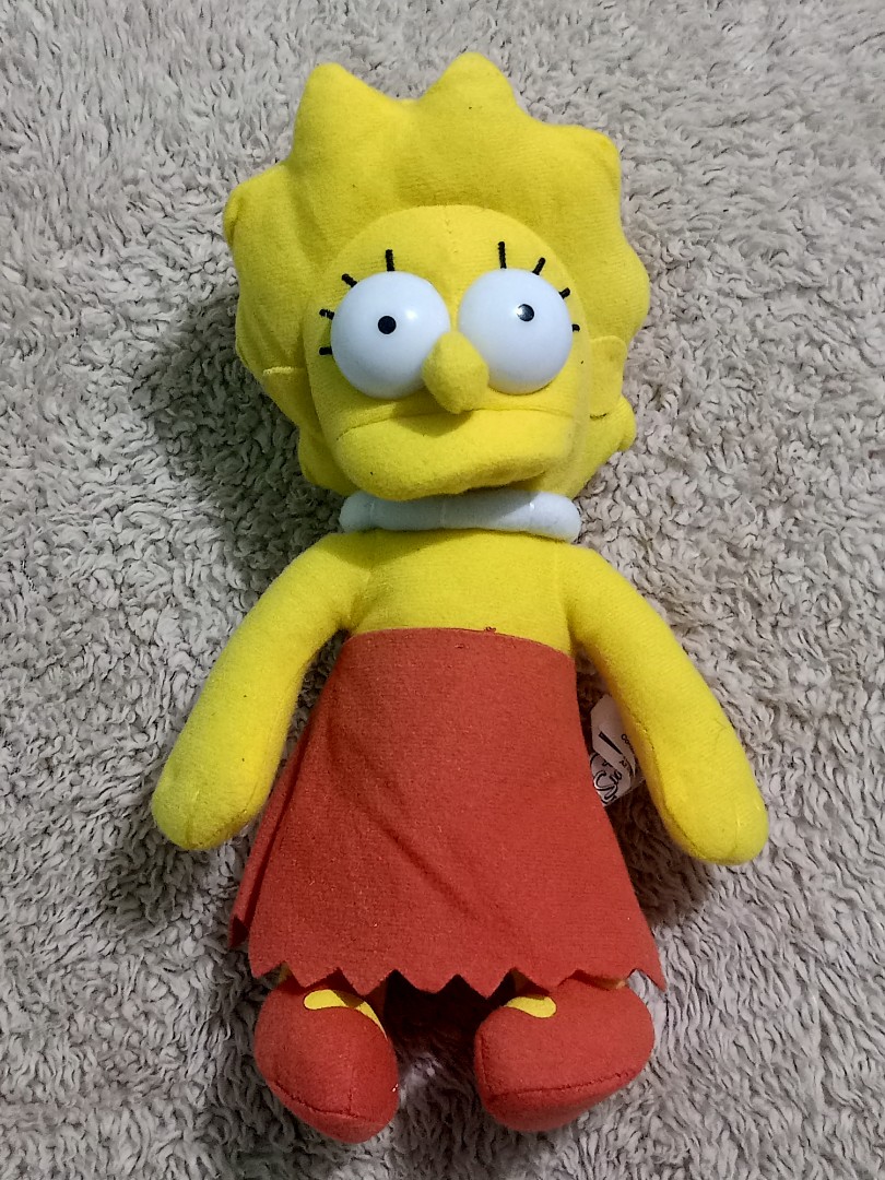 LISA SIMPSON from THE SIMPSONS (10 to 11 inches), Hobbies & Toys, Toys ...
