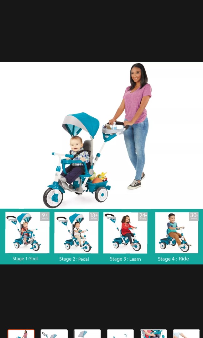 Little tikes 4 in 1 tricycle, Babies & Kids, Going Out, Other Babies Going Out Needs on Carousell