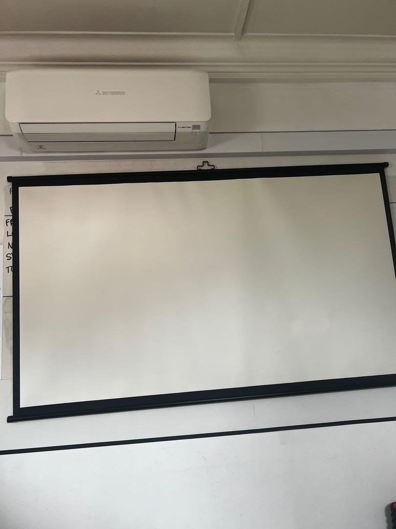 Lumos projector and projector screen, TV & Home Appliances, TV ...