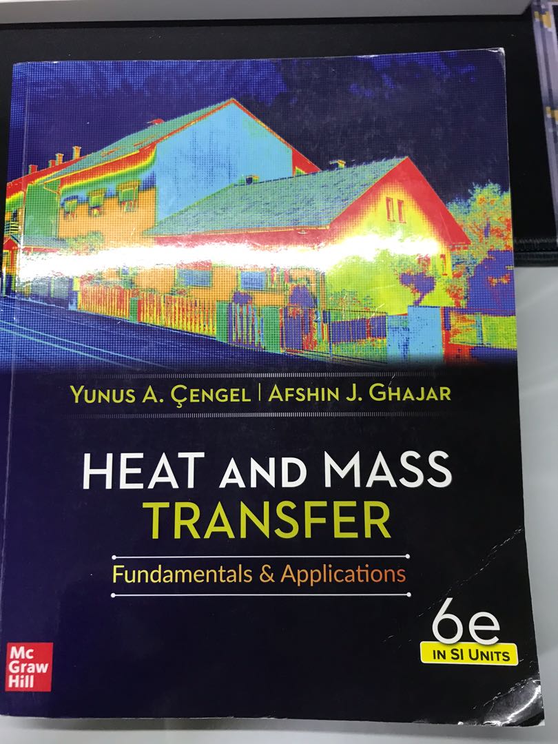 MA3003 Heat Transfer textbook, Hobbies & Toys, Books & Magazines ...