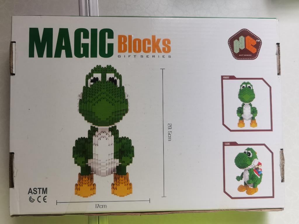 Magic Blocks Lego _ Mario / Dinasour, Hobbies & Toys, Toys & Games on ...