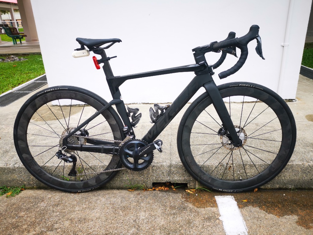 XXS Merida Reacto 7000e Di2, Hyper wheel set 50mm, BBinfinite BB86 (1 ...