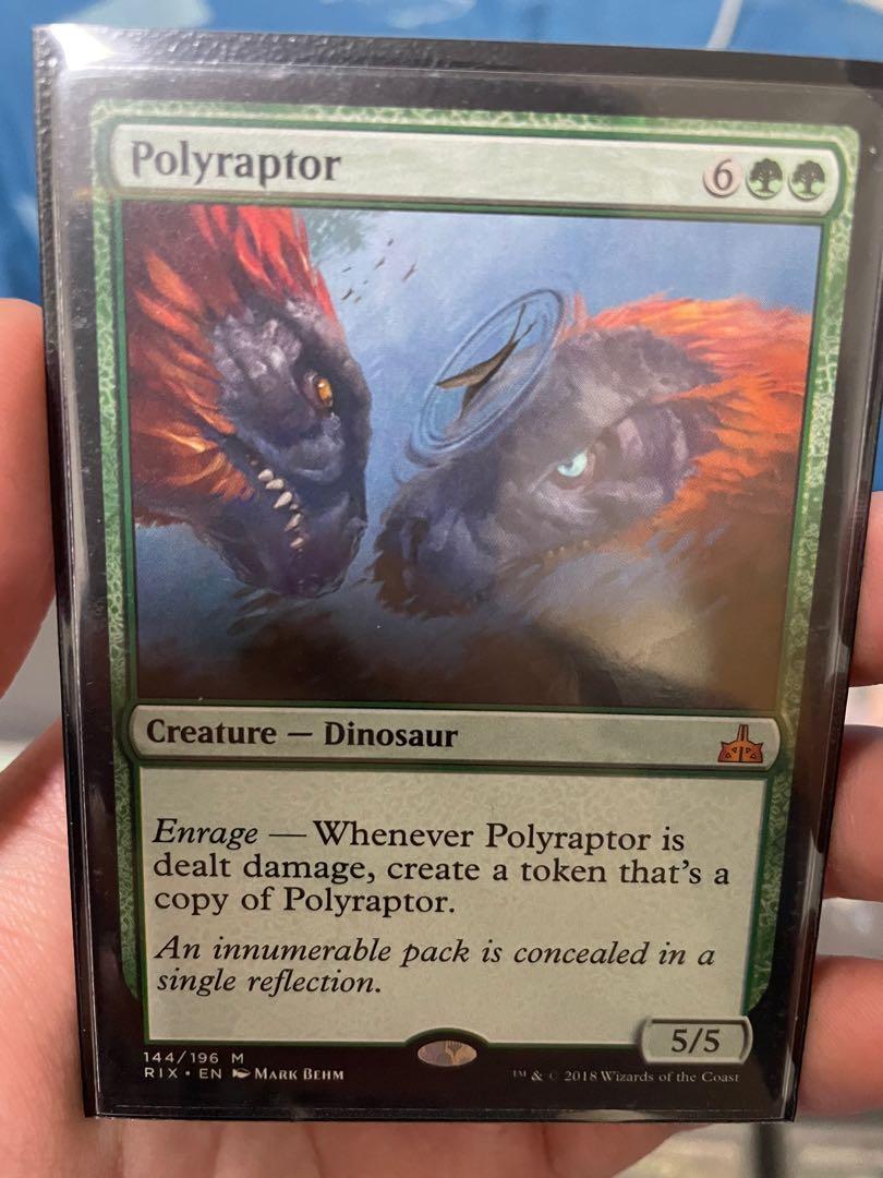 MTG Polyraptor, Hobbies & Toys, Toys & Games on Carousell