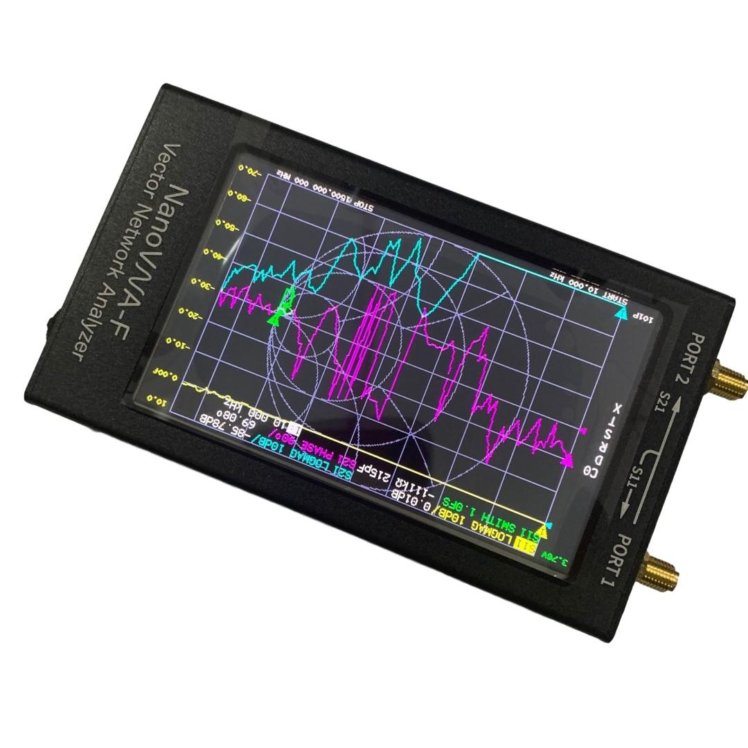NanoVNA-F 50k-3G 矢量網絡分析儀4.3寸 HF VHF UHF天線分析儀 Dreamburgh NanoVNA-F ...