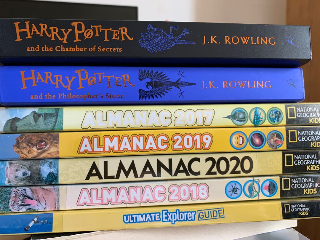 National Geographic Almanac 2017 - 2020 & Harry Potter 20th Anniversary ...