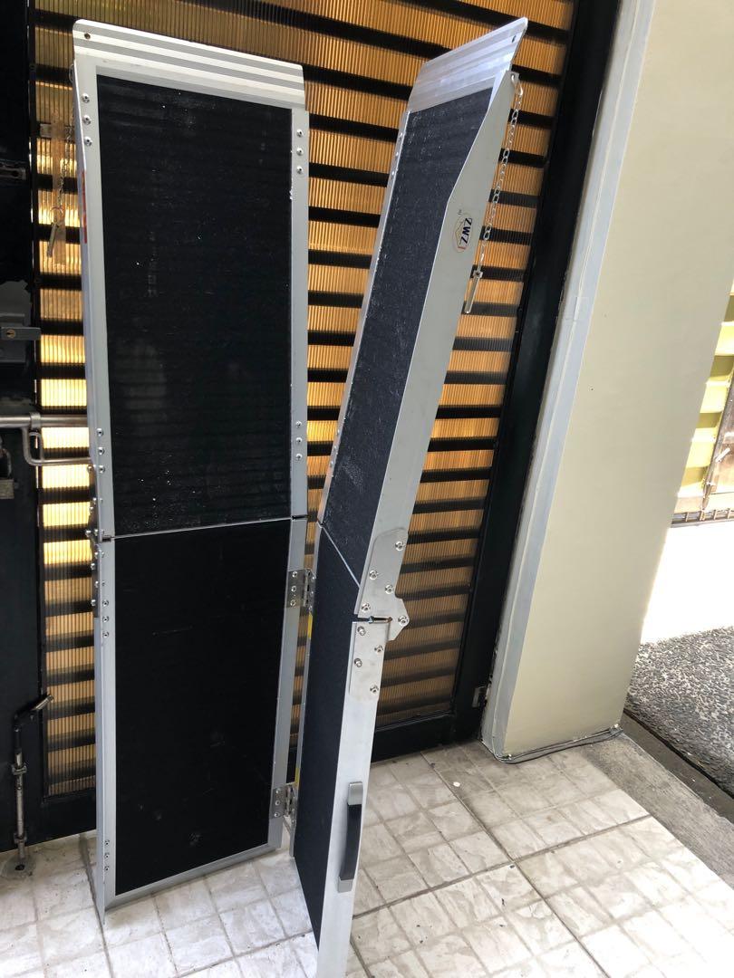 New Imported 5ft ZMZ Portable Easy Use Suitcase Trifold Wheelchair Ramp ...