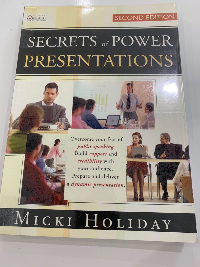 NEW Secrets of Power Presentation Book (original price is RM102.90 ...