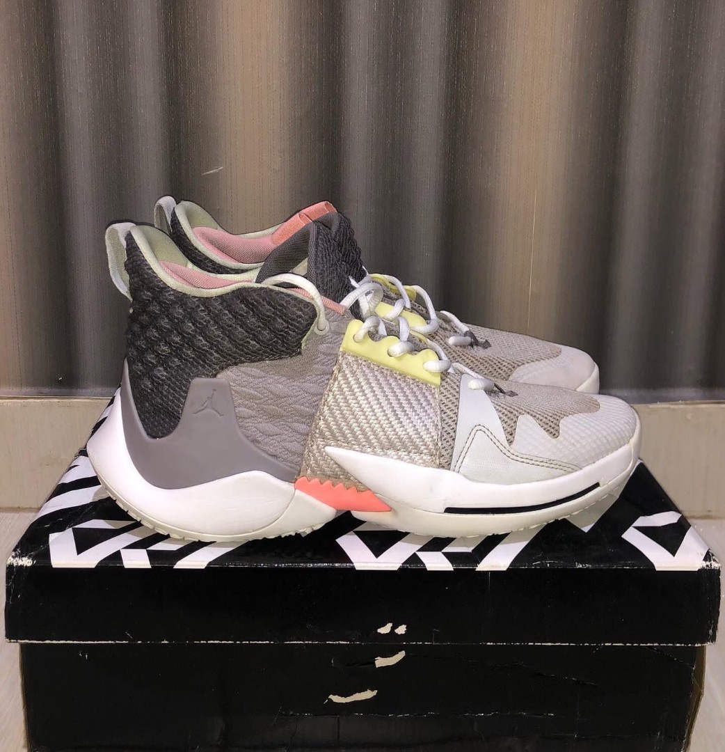 NIKE AIR JORDAN WHY NOT ZERO, Fesyen Pria, Sepatu , Sneakers di Carousell