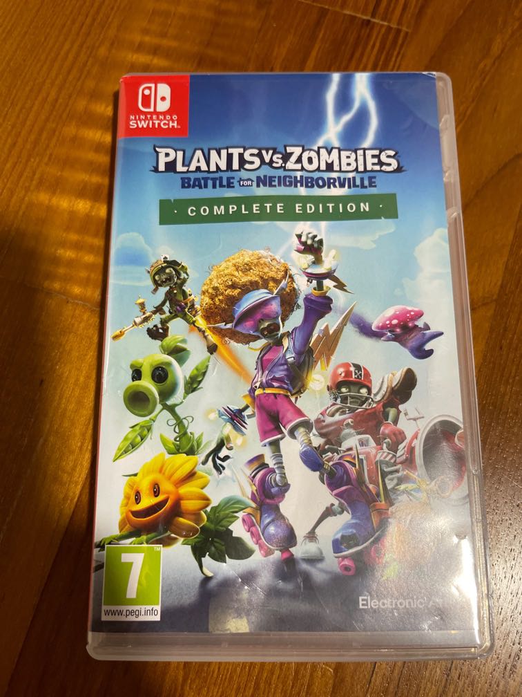 Nintendo Switch (Plants vs Zombies complete edition), Video Gaming ...
