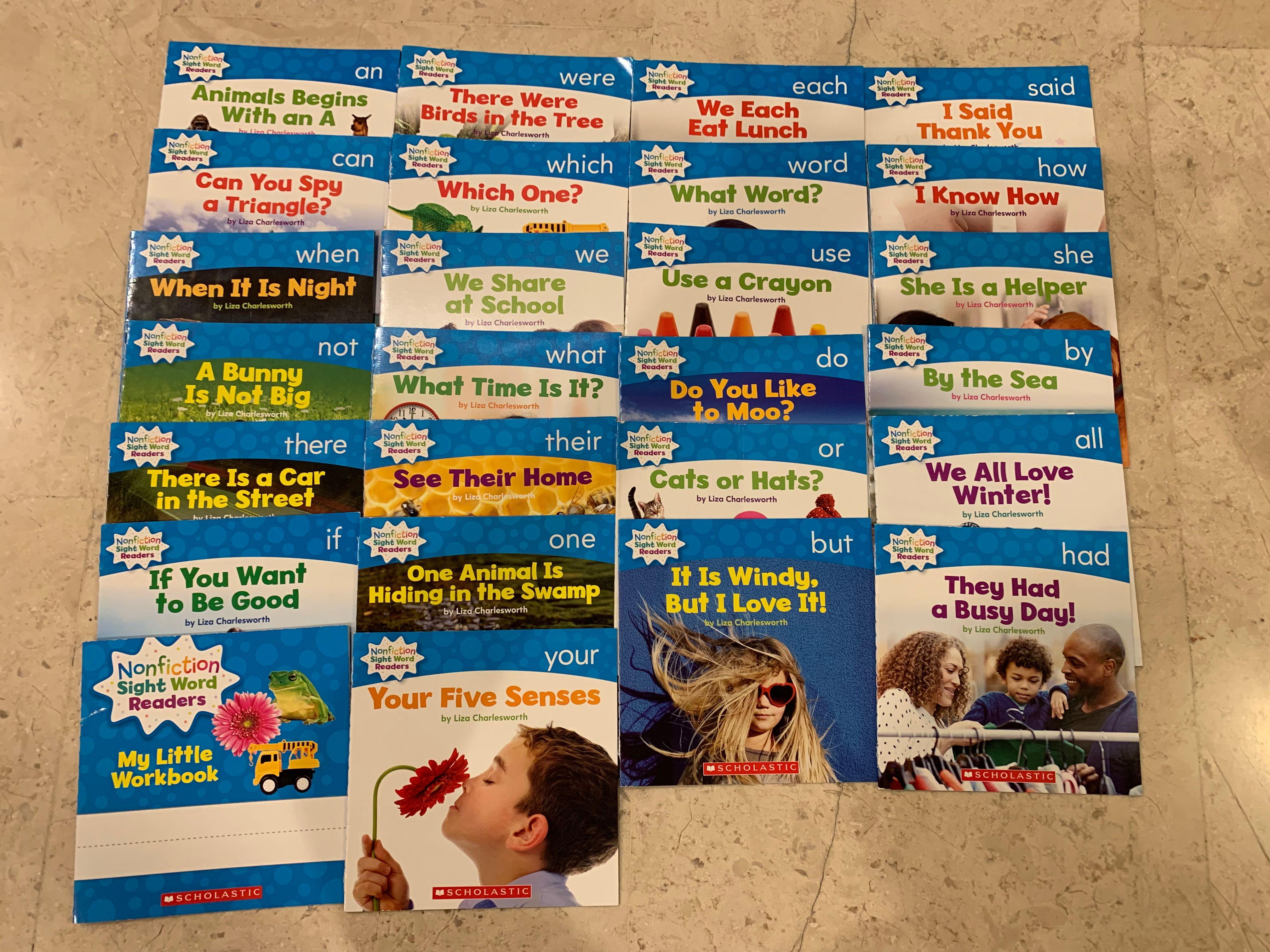 Nonfiction Sight Word Readers (Levels B, C and D), Hobbies & Toys ...