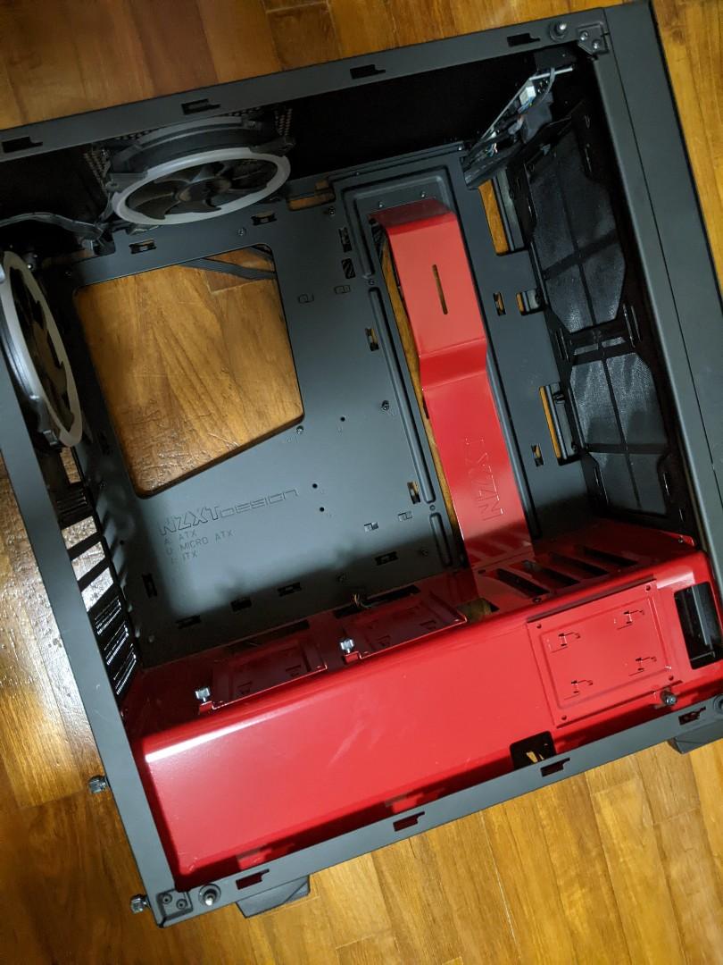 NZXT S340 Elite Computer Case with Tecware Orbis Spectrum RGB fan ...