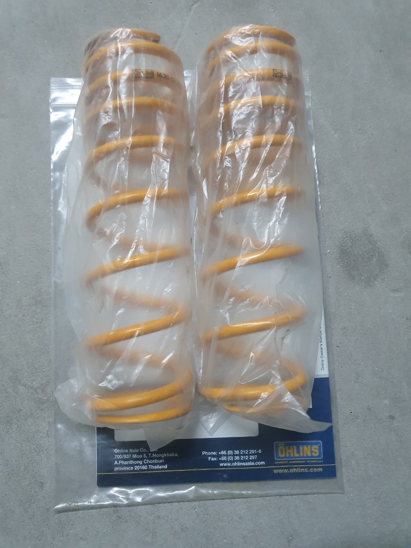 OHLINS YA740 Spring Coils, Motorcycles, Motorcycle Accessories on Carousell
