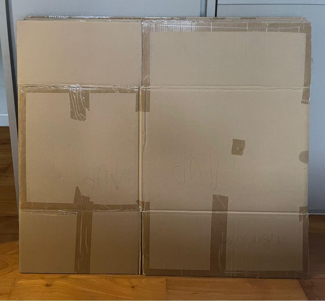 Once Used Standard Carton Boxes, Furniture & Home Living, Home ...