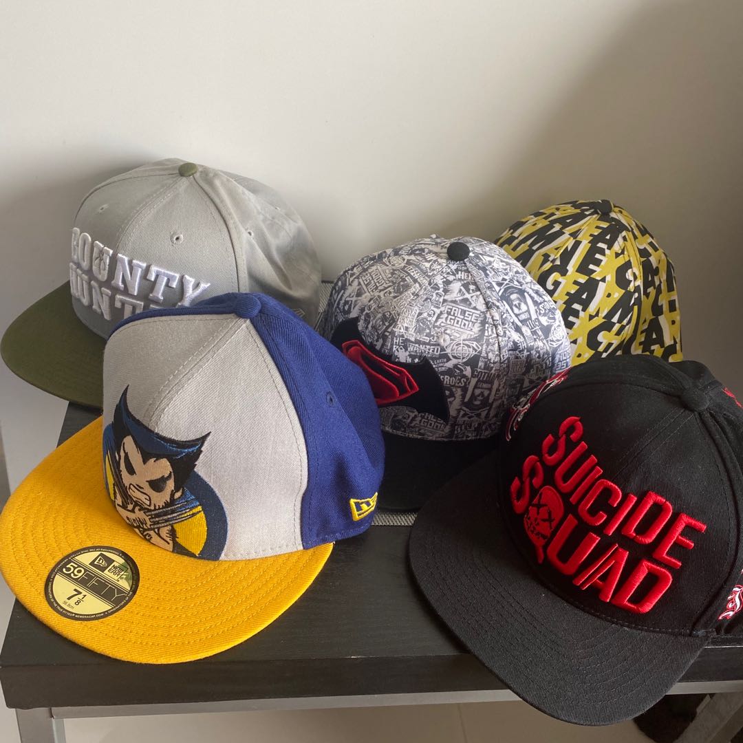 Original caps from New Era, DC shop, Armani Exchange, Men's Fashion ...