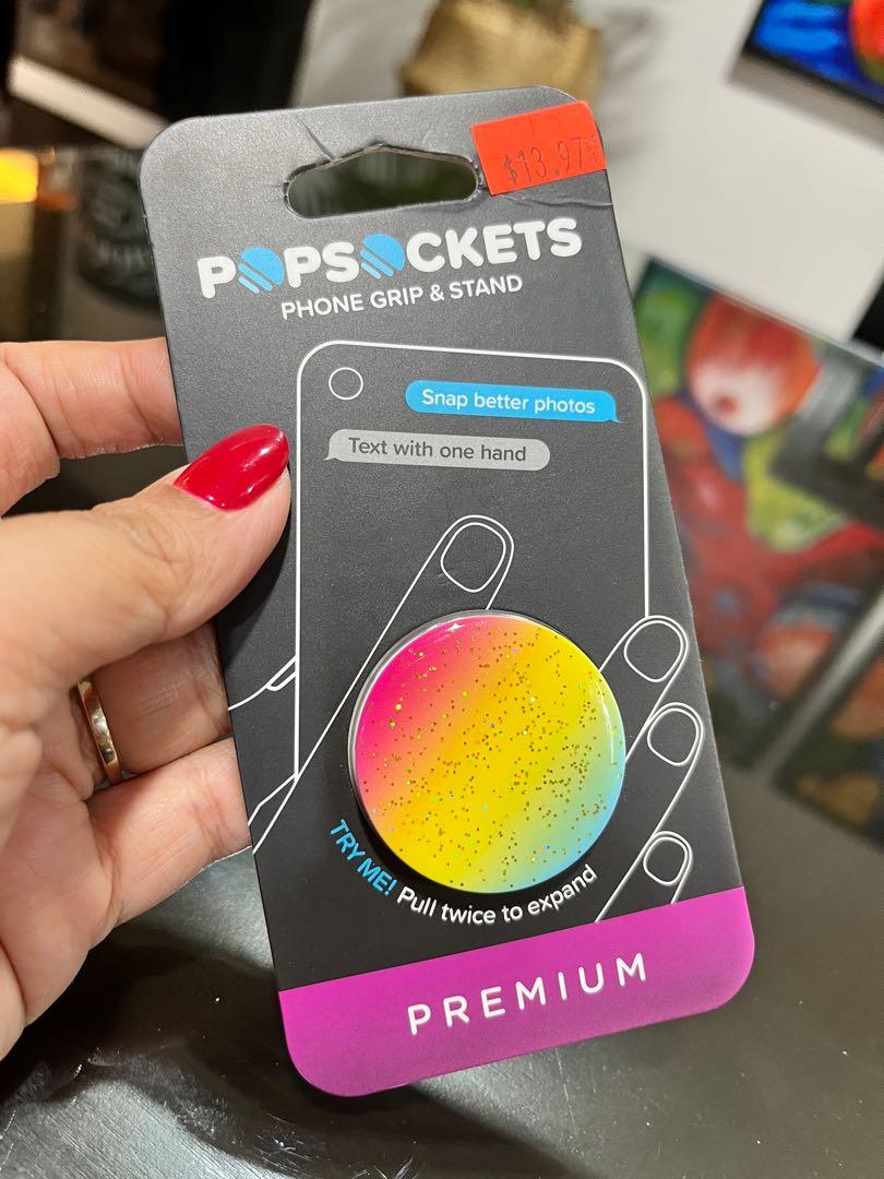 Original Classic Popsocket - Premium - Rainbow Glitter, Mobile Phones ...