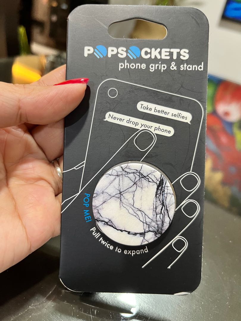 Original Classic Popsocket - White Marble, Mobile Phones & Gadgets ...