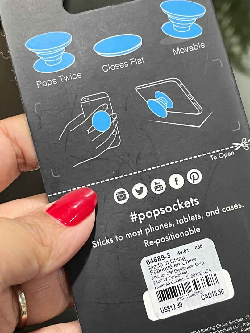 Original Classic Popsocket - White Marble, Mobile Phones & Gadgets ...