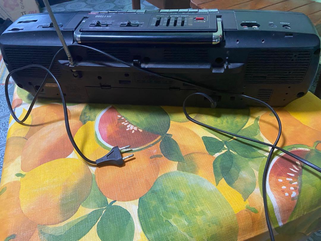 Panasonic RX FT560 dual cassette recorder stereo radio , Audio ...