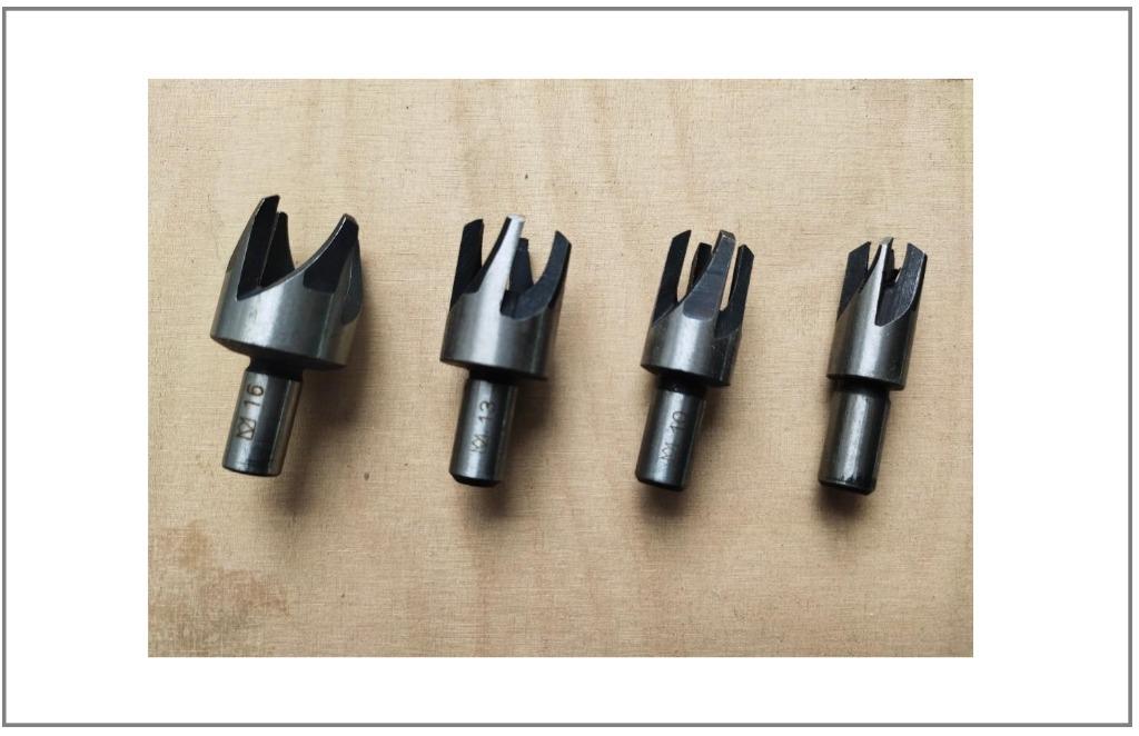 Plug cutter 4-piece set, Furniture & Home Living, Home Improvement ...