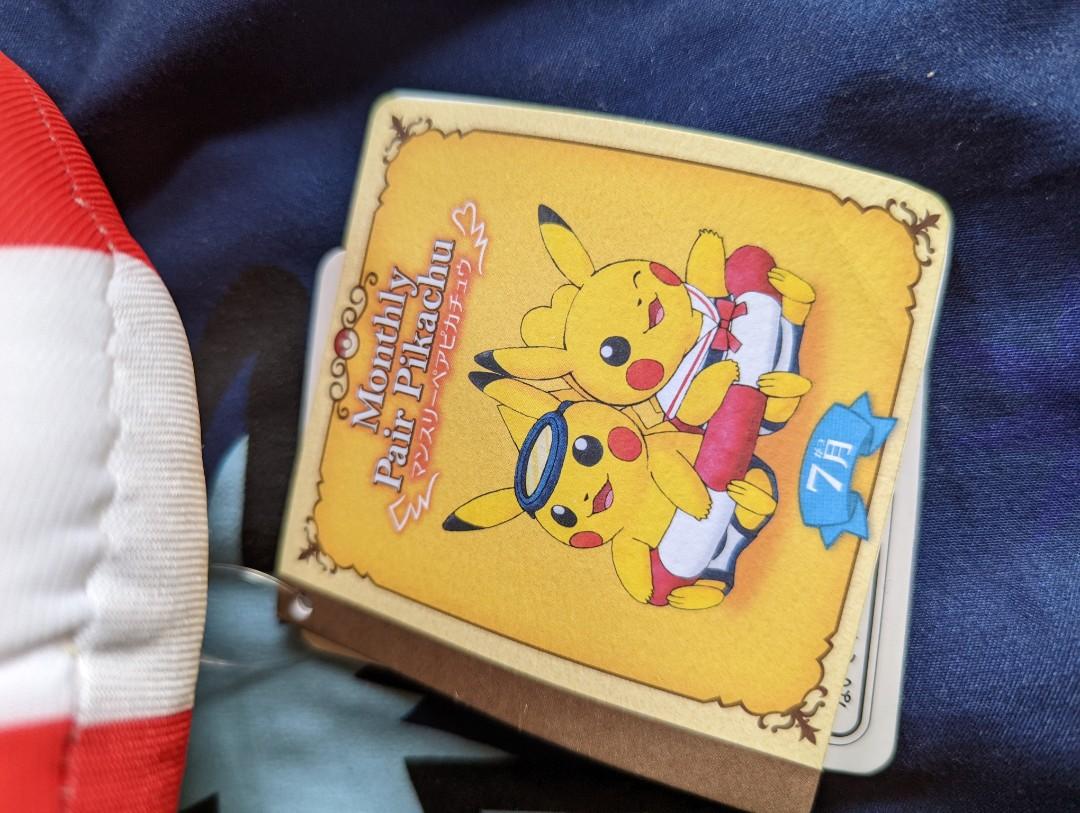 Pokemon Pikachu Pair monthly special (July), Hobbies & Toys, Toys ...