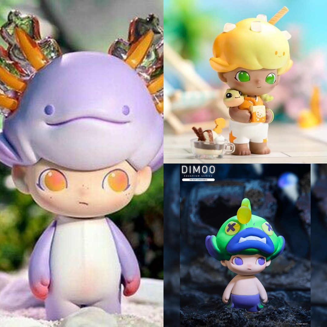 Pop Mart Dimoo Pet's Vacation & Aquarium, Hobbies & Toys, Toys & Games ...