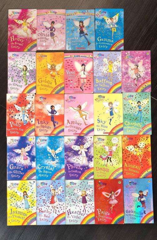 Rainbow Magic books by Daisy Meadows. Honey, Olivia, Brooke, Gemma ...