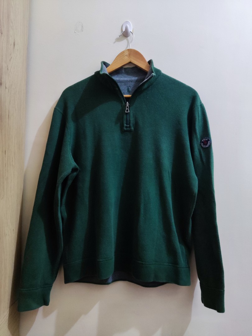 Ralph Lauren rl Quarter Zip - Reversible, Men's Fashion, Tops & Sets ...