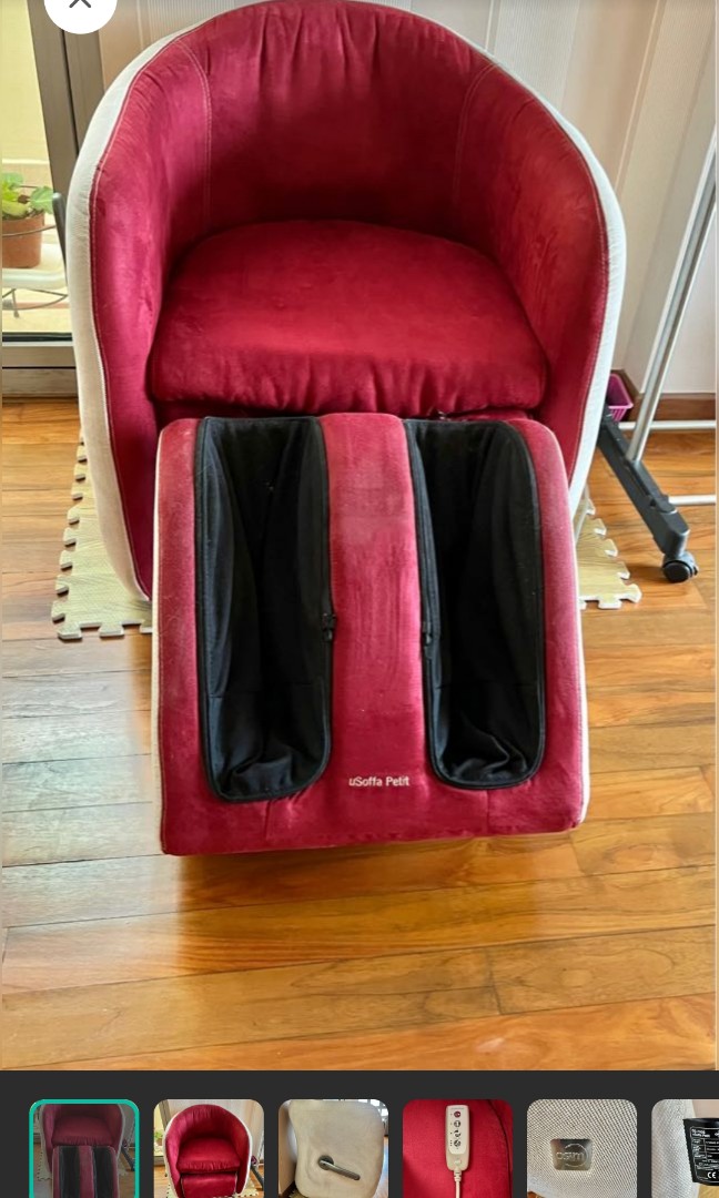 Rare OSIM uSoffa Petit Massage Chair, Furniture & Home Living ...