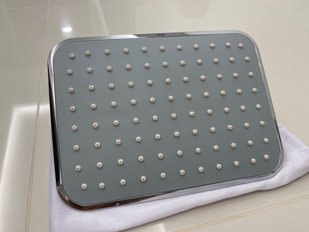 Rigel Rain Showerhead, Furniture & Home Living, Bathroom & Kitchen ...