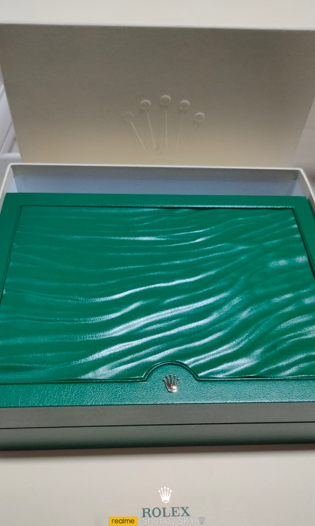 Rolex platinum latest box set XL Cheapest, Luxury, Watches on Carousell