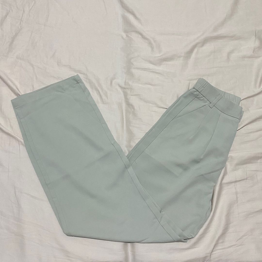 sage green pants, Women's Fashion, Bottoms, Jeans & Leggings on Carousell