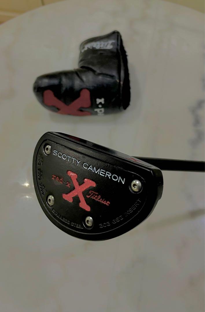 Scotty Cameron Red X custom black, Sports Equipment, Sports & Games ...