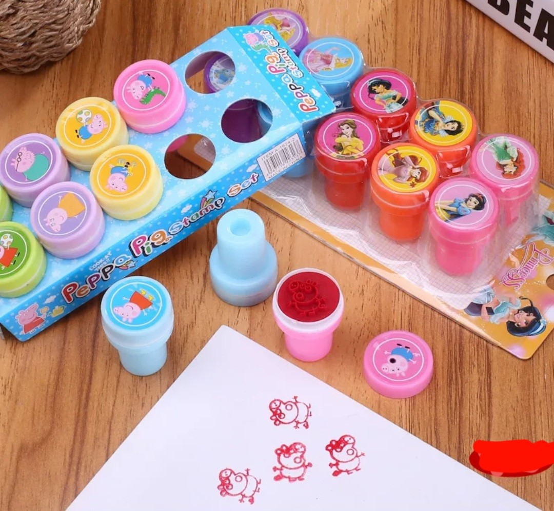 Self Inking Cartoon Stamp Kids Goodie Bag Children Day Party Gift ...