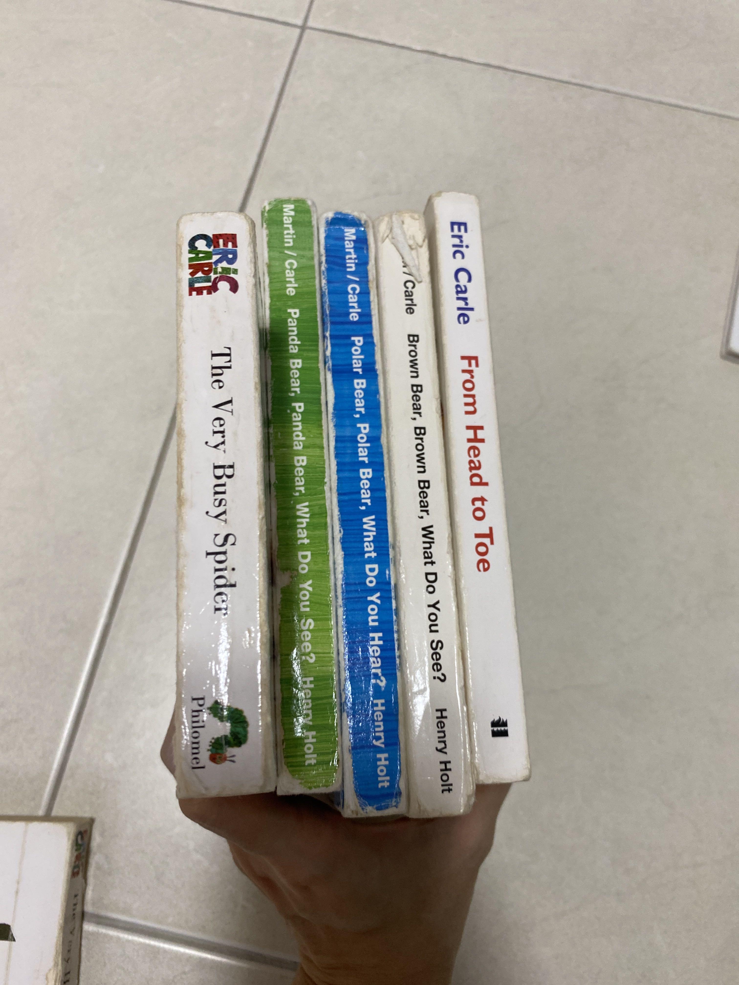 (Set of 11) Eric Carle Board Books, Hobbies & Toys, Books & Magazines ...