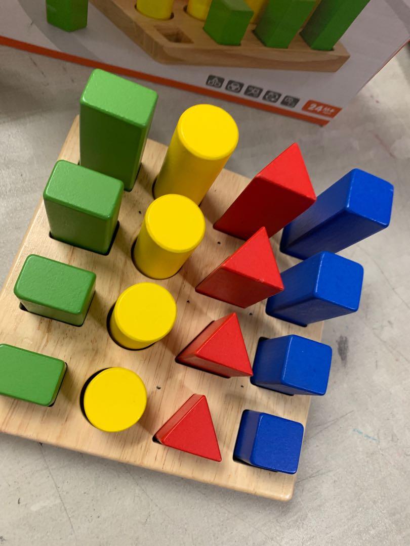 Shape sequence blocks, Babies & Kids, Infant Playtime on Carousell