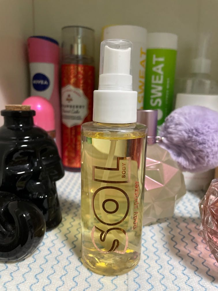 SOL sunkissed coconut body mist, Beauty & Personal Care, Fragrance ...