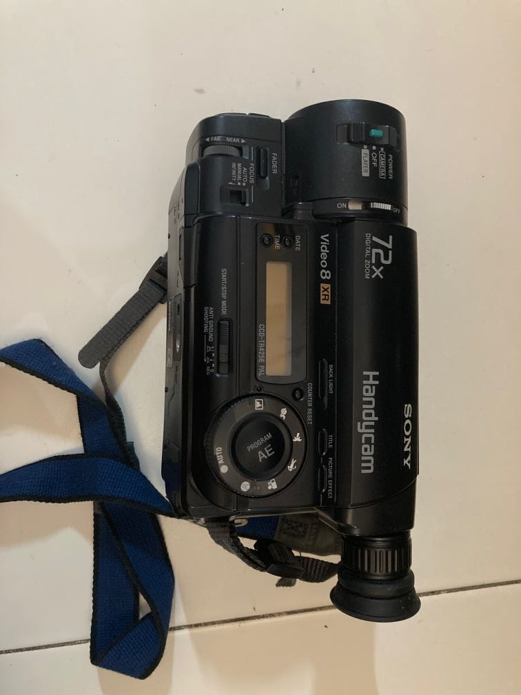 Sony classic video8 handycam, Photography, Video Cameras on Carousell