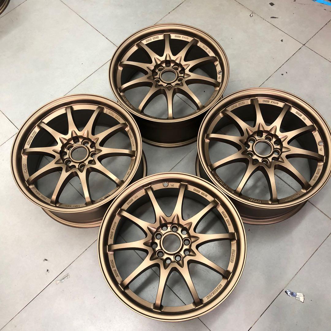 Sport Rim CE28 17x7.5JJ 5X100/114, Auto Accessories on Carousell