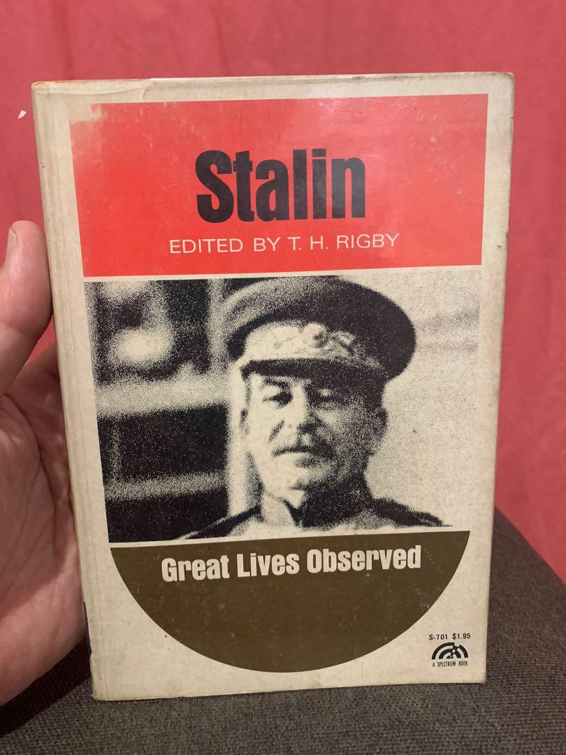 Stalin, edited by TH Rigby RM40, post add RM10, Hobbies & Toys ...